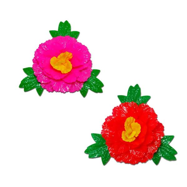 【サイズ：花の部分直径約16cm】【素材：塩化ビニール・針金】■踊り用の花笠や子供神輿製作におススメな硬めのビニール製の花です後ろに針金が付いており笠などに取り付けやすくなっております■在庫以上にご入用の際は、メーカー在庫・納期をお知らせい...