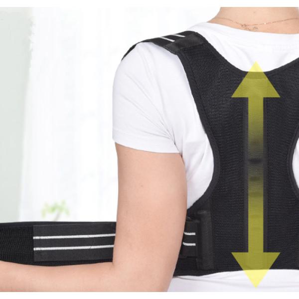 カラー　ブラックサイズ　M/L/LL※PP袋で簡易梱包【特徴】通気性良いメッシュ素材で夏にも最適です。内臓背中サポーター用金具より効果的。