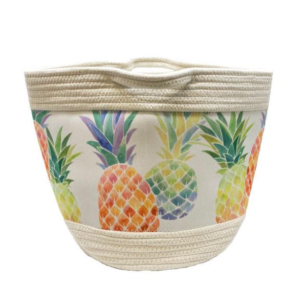 整理整頓に最適な明るくカラフルな収納バスケットで、どんな部屋にもスタイルを加えましょう。毛布、シーツ、タオル、その他の家庭の必需品に合うように、すべてのサイズがあります。100％ポリエステルのプリントは、30％コットン/ 70％ポリエステル...