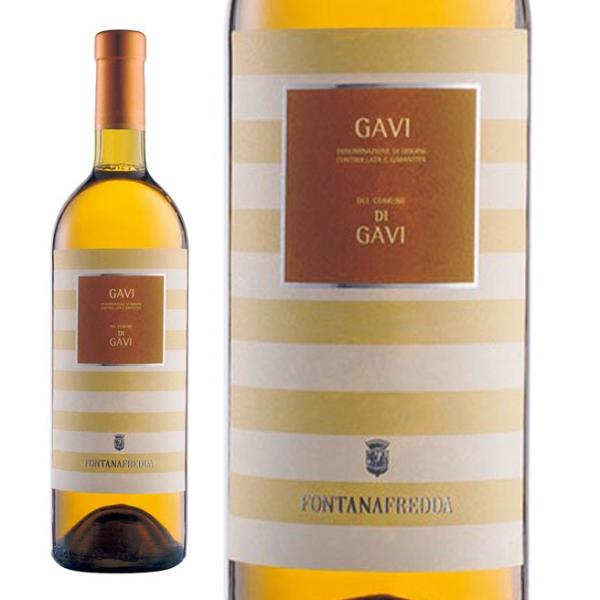 商品名：ガヴィ・デル・コムーネ・ディ・ガヴィ ワイナリー：フォンタナフレッダ 英語表記：GAVI DEL COMUNE DI GAVI / FONTANAFREDDA 名称：白ワイン 内容量：750ml ボディ：ミディアム 生産地：イタリア...
