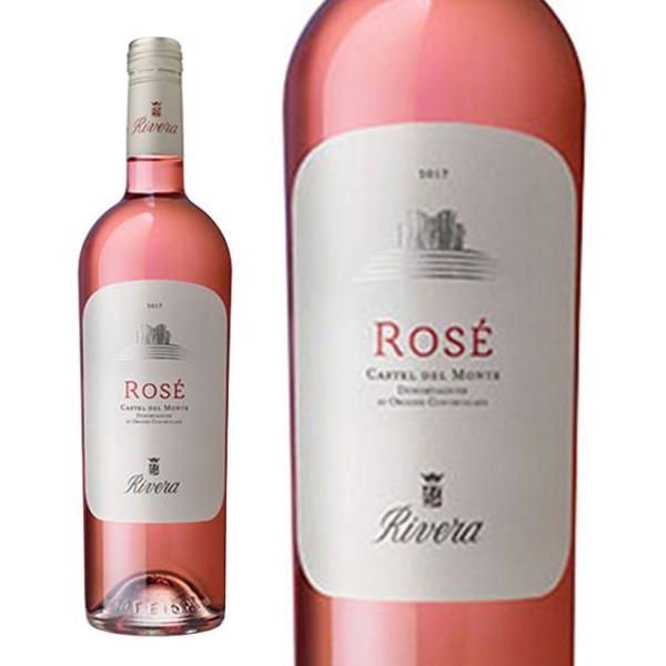 商品名：カステル・デル・モンテ・ロゼワイナリー：リヴェラ英語表記：CASTEL DEL MONTE ROSE / RIVERA名称：ロゼワイン内容量：750mlボディ：ミディアム生産地：イタリア　プーリア州原材料：ボンビーノ・ネーロ格付け：...