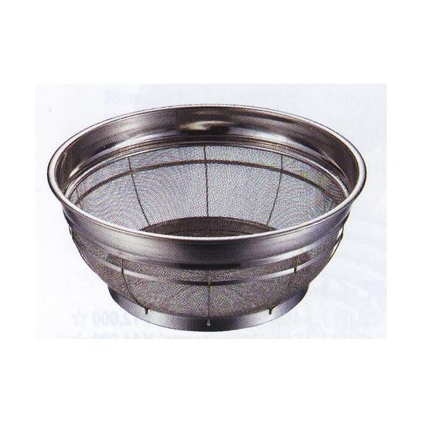 【発売日：2006年08月28日】内径３００＊１２０ミリ；１４メッシュ；従来のザルをより丈夫に仕上げた18-8ステンレス製；水切り、食材の仕込み、保存
