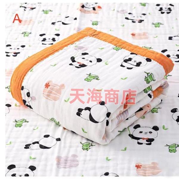 ガーゼケット お昼寝ケット 恐竜柄 110×110cm 綿 6重ガーゼ ベビーケット おひるねケット タオルケット 夏掛け 肌掛け ひざ掛け 洗える ブランケット 寝具 布団 掛け布団 赤ちゃん キッズ ジュニア 子供 保育園 オールシーズ...