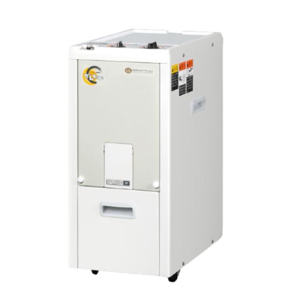 ・残米がほとんどありません。本体15°傾斜。・お好みの白さで分搗米。・移動に簡単なキャスター付。・タイマー・ブレーカー付。・7.5kgタンクの小型精米機。