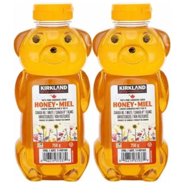 カークランドシグネチャーのカナダ産はちみつ可愛いボトルが特徴750g x 2本カナダ産くまの形のボトルはちみつ ベアージャグ 750g 2本 15240 送料無料 コストコ カナダ産 カークランド シグネチャー ハニー はちみつ 蜂蜜 ハチ...