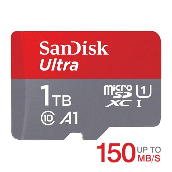* 製品名：サンディスク ウルトラ microSDXC UHS-Iカード* メーカー：SanDisk/サンディスク* 容量:1TB* インターフェース：UHS-I* Application Performance Class ：A1* アプ...