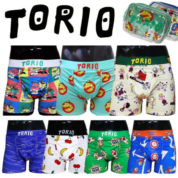 【送料無料】大阪発のアンダーウェアブランド TORIO ( トリオ )・ちょっぴりエッチでポップなパンツがコンセプトの大人気ブランド！・それぞれのアイテムに、遊び心あふれるテーマとストーリーが落とし込まれています・バックにはコンドームを忍ば...