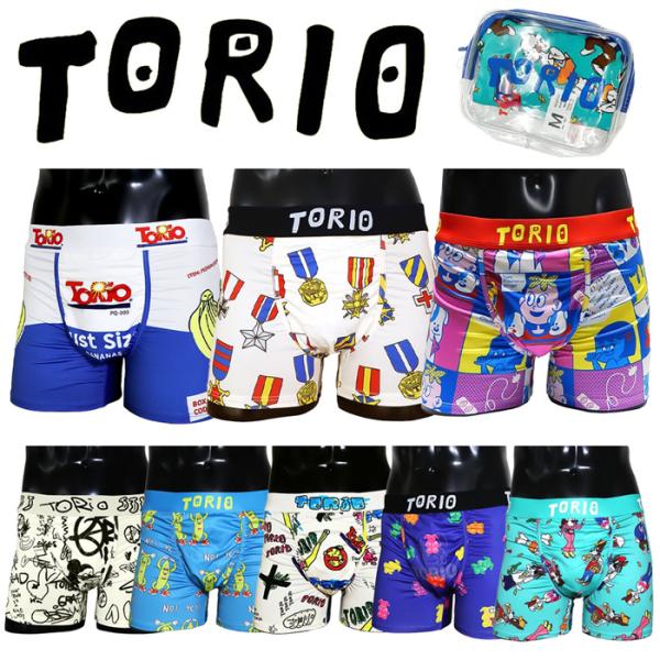 【送料無料】大阪発のアンダーウェアブランド TORIO ( トリオ )・ちょっぴりエッチでポップなパンツがコンセプトの大人気ブランド！・それぞれのアイテムに、遊び心あふれるテーマとストーリーが落とし込まれています・バックにはコンドームを忍ば...