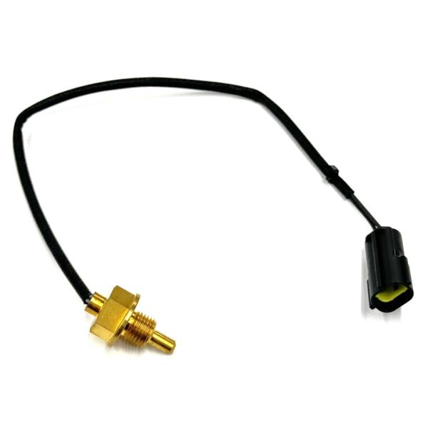 【新品】汎用温度センサー M12 × ピッチ 1.25 水温センサー 油温センサー計測温度〜150℃対応の汎用温度センサーです。商品にセンサー仕様書を同梱しますので、抵抗値を設定出来るメーターやフルコンなどにご使用いただけます。