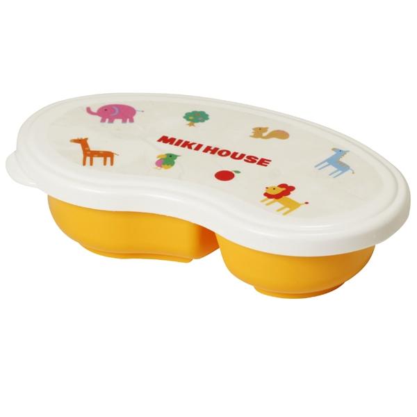 QUALITY：本体：ポリプロピレン　フタ：ポリエチレン●外寸：１４５×７７×３７mm●内容量：７２mlと３８ml食べ物をすりつぶしやすい波形底食器洗浄機・食器乾燥機　対応電子レンジ　対応直火・オーブン・グリル　不可煮沸消毒は変形する可能性...