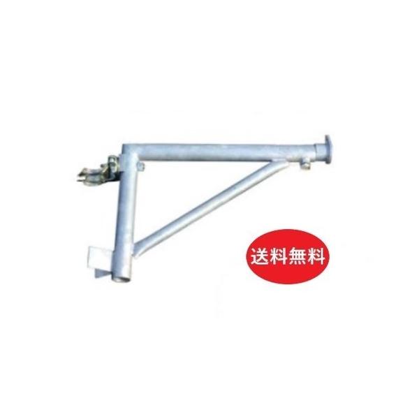 商品名:伸縮ブラケットHGB750型サイズ:500mm〜750mm単重：4.2kg入数：4本製造元 : 平和技研主に、フック付きの踏板を掛ける時に使われます。先端の差し込み管が、伸縮します。抜け防止をしていますので安全に使用出来ます。この商...