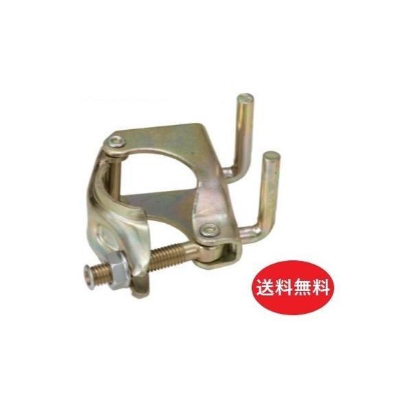 商品名：TOP 養生クランプ 兼用（防音パネル用）単重：0.43kg入数：35個製造元 : タカミヤ仮設工業会認定品防音パネル、養生金網取り付け用です。業界では「鬼クランプ」と呼ばれています。パネル用だけでなく、色々なものをひっかけたいとき...