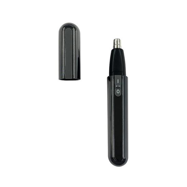 回転式2枚刃構造のエチケットトリマーフェイス用鼻毛カッター。鼻毛以外にも眉や耳など、お顔の部分的なお手入れに最適です。*メール便配送不可