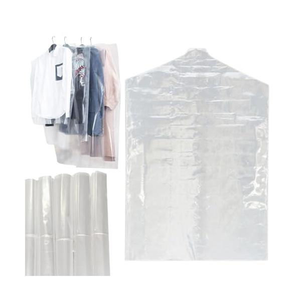 「商品情報」「主な仕様」衣類カバー 透明で中身が一目瞭然：洋服を一着ずつ包む透明ビニールカバー。シャツ・スーツ・制服・ドレスなどに対応し、不織布に比べてがさばらないのでスッキリ整理整頓が可能。ハンガー用の穴付きのカバー。洋服カバーは使い捨て...