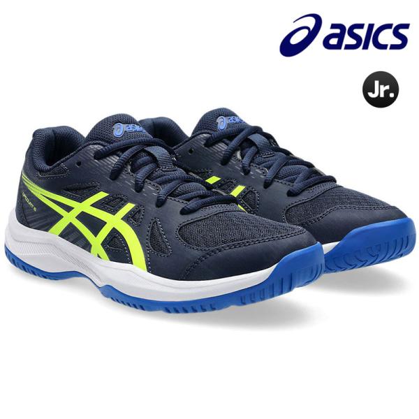 ジュニア向けに設計されており、大型メッシュウィンドウを採用することで、通気性と軽量性を追求。正しいステップワークを身に着けるべく、中足部の補強を強化することで横方向への安定性を実現し、急な動きやストップ時のサポート性と安定性を高めます。●ジ...