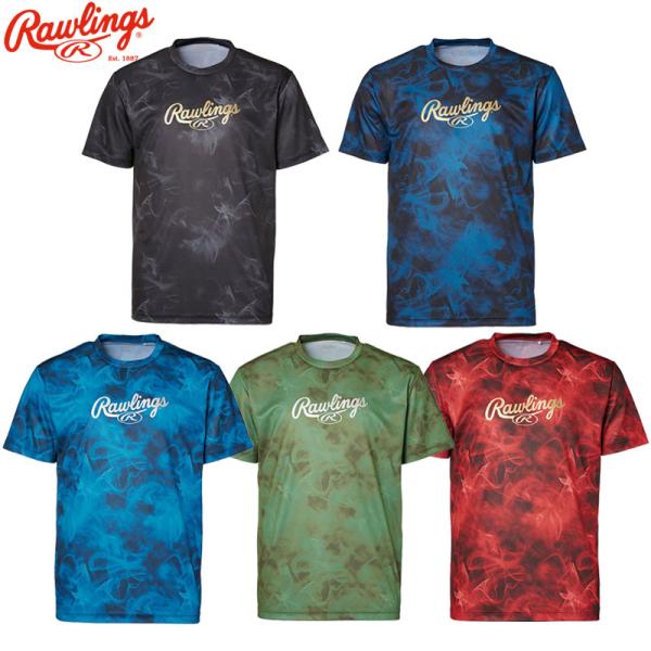 ゴーストスモークグラフィック柄のTシャツ。※商品の色は、現物と多少異なる場合がありますのであらかじめご了承ください。●トレーニングウェア●COMBAT コンバット ゴーストスモークグラフィックTシャツ●メーカー名：ローリングス●メーカー希望...