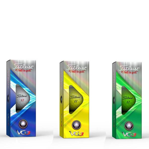 驚異的な飛距離と非常にソフトな打感NEW タイトリスト VG3は、すべてのショットで驚異的な飛距離とソフトな打感を追求して生まれたゴルフボールです。タイトリストのゴルフボール研究開発チームの手によって新たに設計された高速デュアルコアにより、...