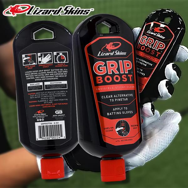 ・透明で速乾性のあるアルコールベースのジェル（粘着性ポリマー）を使用しています。・少量のジェルをバッティンググローブの手のひらに塗布することで、グリップ力が格段に向上します。・バット、ボール、皮膚または衣服（ユニフォーム、アンダーシャツ等）...