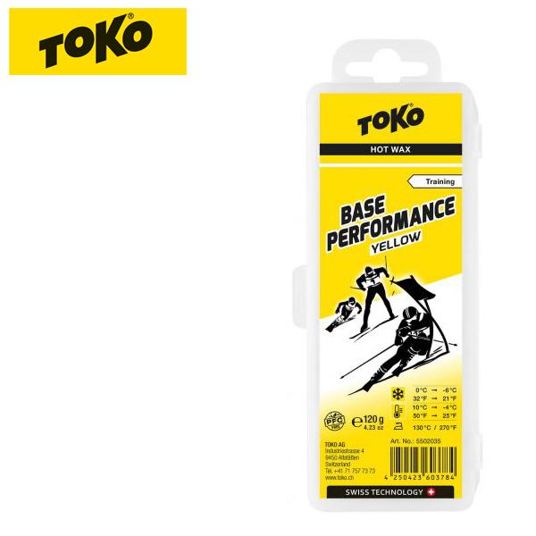 TOKO スキーワックス ベースパフォーマンス イエロー SKI WAX TOKO スキーワックス ベースパフォーマンス イエロー SKI WAX