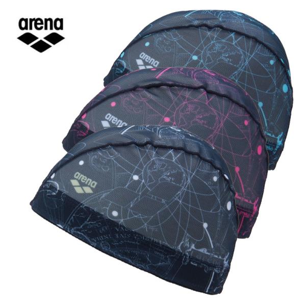 25FWシーズンテーマの一つである「Birth oh Water」デザインのメッシュ素材のスイムキャップ。宇宙中で奇跡的に誕生した地球の壮大で神秘的なイメージをデザイン。カラフルなプリントを採用したことで、華やかな表現が可能。また水抜けが良...