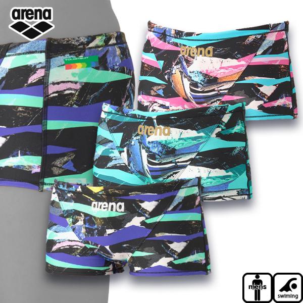 トレーニングカテゴリー「TOUGHSUITシリーズ」。大会に向けて練習を重ねる頻度が高いスイマーにオススメの練習用水着。様々な写真をコラージュして生まれた奥行きと動きを感じさせるグラフィック。黒ベースにすることでシャープで大人っぽさを表現。...