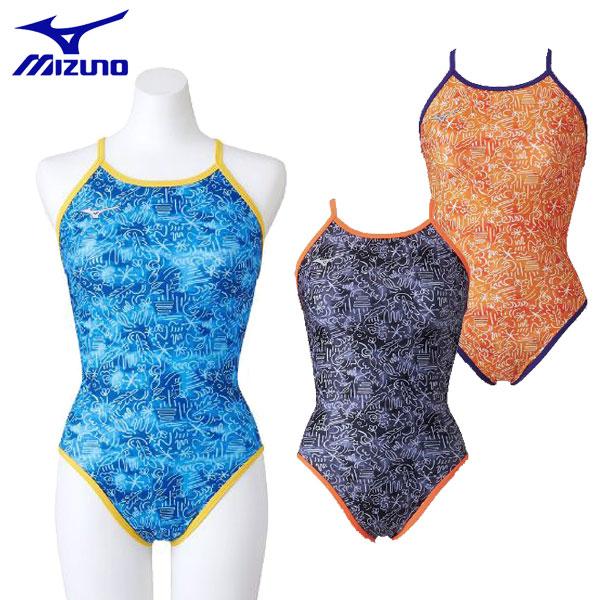 【Ri Collection】わくわくする夏を色の濃淡と線で表現★レディーストレーニング水着　ミディアムカット★N2MAA267★素材  複合繊維（ポリエステル／ポリエステル）57％、ポリエステル43％★カップフック受付き★デザイン・シルエ...