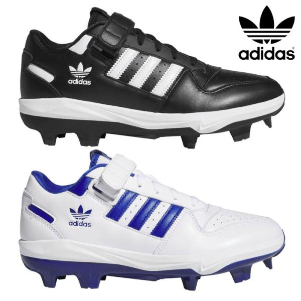 ※本商品はP革取り付け不可です。フォーラムのデザイン性を受け継いだスパイク。取り外し可能なストラップで、自分好みのフィット感と洗練されたスタイルを演出。野球愛好家のために仕立てられたレザーと合成素材のアッパーが、優れた耐久性と快適な履き心地...