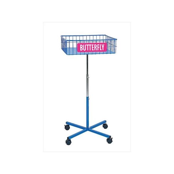 ボールが200球以上入ります。<br>キャスター部サイズ：奥行き51CM、高さ52〜90CMまで調整可能<br>かご部サイズ：高さ12×幅40×奥行き40CM<br>重量：3KG<br>材質：...