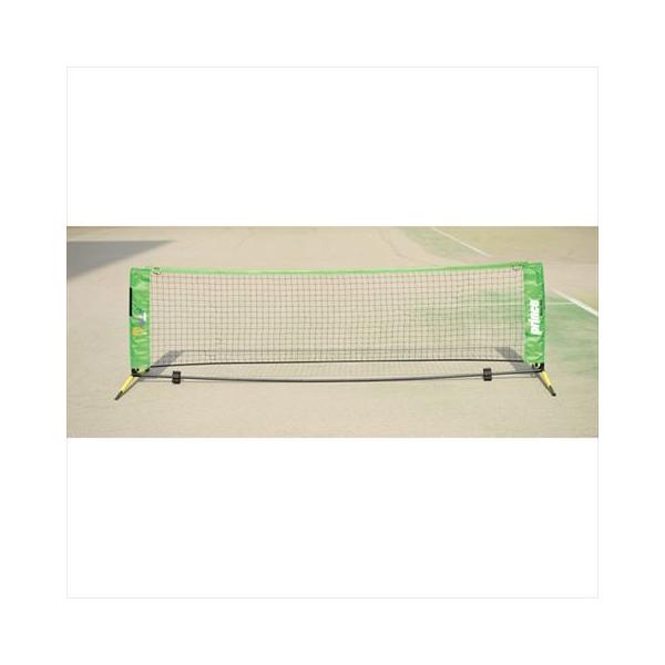 ちょっとした広場があれば簡単にキッズテニスを楽しめるお手軽サイズのテニスネット。組み立て、持ち運びが簡単です。収納用キャリーバッグ付き。高さ調節機能付きでバドミントンの練習にも使えます。<br>サイズ：横幅３ｍ、高さ８０〜１５５...