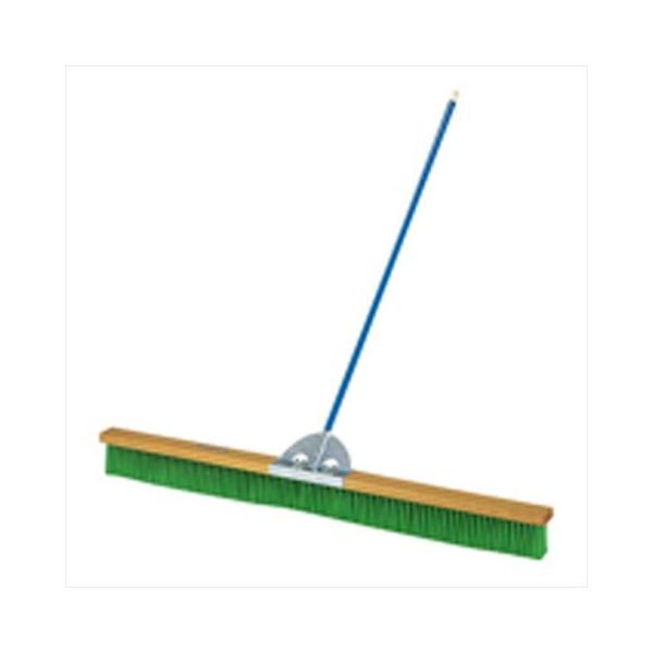 穴開きバーエンド仕様。収納時には柄の先端の穴に紐を通してフックなどに掛けてください。<br>●サイズ（ｃｍ）：長さ152ｘ幅120、毛長：11ｃｍ<br>●自重：5ｋｇ<br>●材質/ブラシ：ＰＥＴ、柄：...