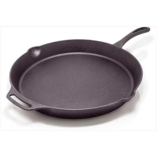 １ハンドルの大型スキレットが新登場。＜ｂｒ＞高品質のキャストアイアン（鋳鉄）は熱をゆっくりじっくり伝えるので食材の本来の旨みを最大限引き出してくれます。<br>容量：４．７Ｌ<br>サイズ：径４０×６．７ｃｍ<...