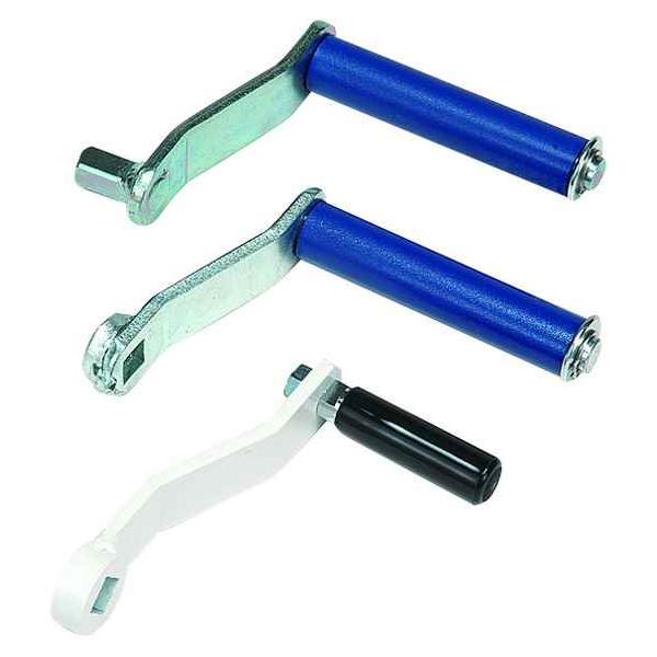 特徴:オウ型角12MM式用ハンドル●運賃ランク:プラス<br>●ハンドル:凹型12MM角●重量:310G●材質:スチールユニクロメッキ仕上ハンドル部樹脂カバー付<br>JANコード:4934048424916