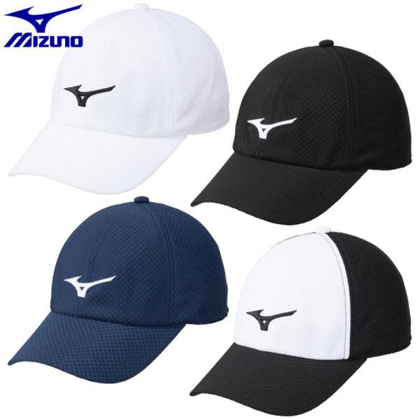 スポーツシーンにおすすめの定番メッシュキャップ。涼しげなメッシュ素材にワンポイントでランバードマークが刺繍されたシンプルなデザイン。アジャスター付きでサイズ調整が可能。●メッシュキャップ●メーカー名：ミズノ●メーカー希望小売価格：￥2,80...