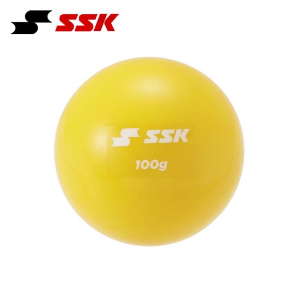 指先トレーニングや可動域を広げるトレーニングボール。●野球用トレーニングボール●プリペアボール100●メーカー名：SSK●メーカー希望小売価格：￥1,700+税●メーカー品番：DNB30100●カラー：イエロー●重量：約100g●直径：約7...