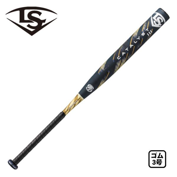 打球部改良でパフォーマンスアップを実現した「カタリスト3」●ゴム3号用ソフトボール用バット●カタリスト3BT●メーカー名：ルイスビルスラッガー●メーカー希望小売価格：￥50,000+税●メーカー品番：WBL4087010●サイズ：(8465...