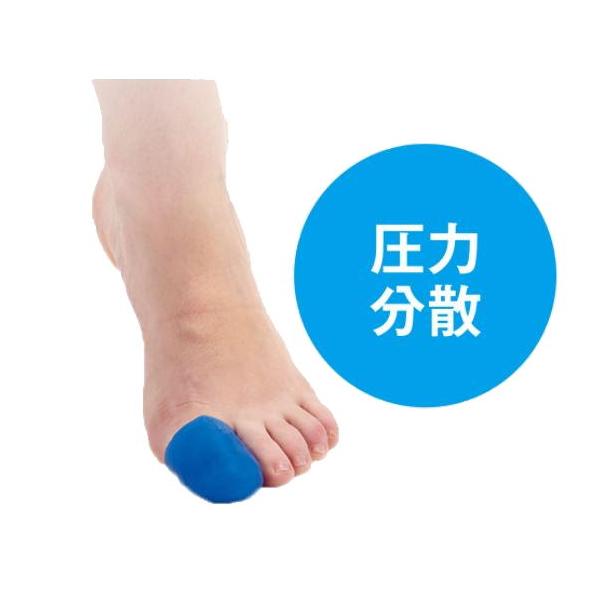 足の指先にかぶせるように装着。シダス・ジェル・テクノロジーの優れた伸縮性と衝撃吸収性によって圧力を分散。保護することでトラブルの予防に効果を発揮します。ウォッシャブルで繰り返し使用可能。2個入り。中国製※店頭在庫と共有している為、タイミング...