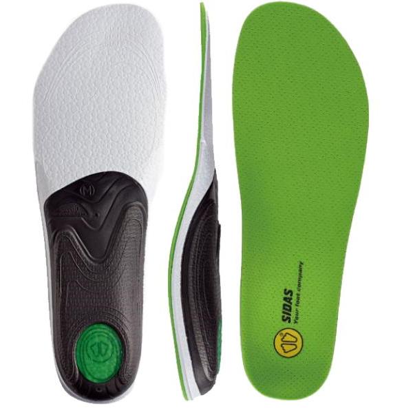 ※※日本正規代理店商品※※3Feetは3タイプのアーチ（ハイ、ミドル、ロー）から選べるので、成型不要ながら高いフィット感。●ミドルアーチ対応。　アーチサポートと確かなグリップ力！　・踵のジェルが高い衝撃吸収性を発揮。形状と大きさを最適にチュ...