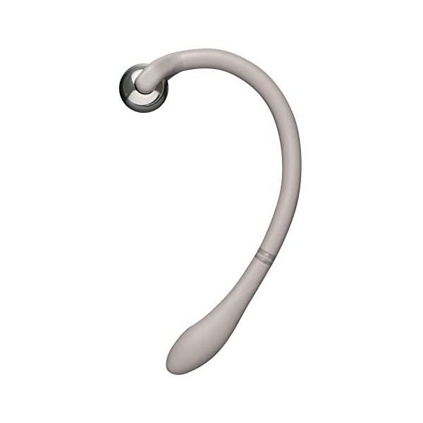 ガチガチの肩甲骨まわりに自分で届く！心地いいところをなめらかに自由自在にローリング。手では届きにくい肩甲骨まわりにラクラク届くステンレスローラーむくみスッキリ足裏・足首・ふくらはぎ