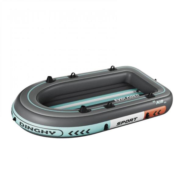 【高品質な素材】インフレータブルボートは、高強度、低収縮、高剛性、軽量の新タイプのPVC素材を採用しています。 塩分やアルカリ、日光、老化、腐食、鋭利な物体に耐性があり、ボートの寿命を延ばします。【3つの独立した空気室】独立した空気室は安全...