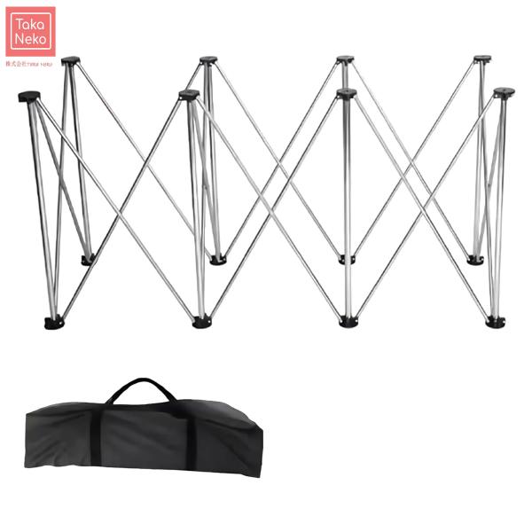 優美なステンレス鋼の匠技：本格的な折りたたみ作業台は上質なステンレス鋼材を採用し、洗練されたデザインと頑丈さを両立。あらゆる作業スペースに調和し、プロジェクトにモダンなアクセントを加えます。8本脚・170×60.5×73.5cmの広々サイズ...