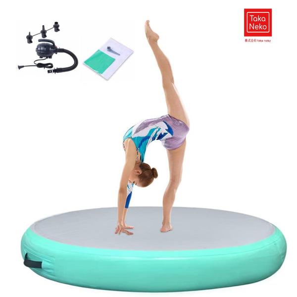 ?体操のためのプロ空気膨張式トラック転倒マット-- 1500Dのフィラメント商用グレードと高品質の環境に優しいPVCのタラリンで作られた空気膨張トラックマットは、補強から、より良い気密性と耐久性がすべての縫い目のために作られています。我々は...