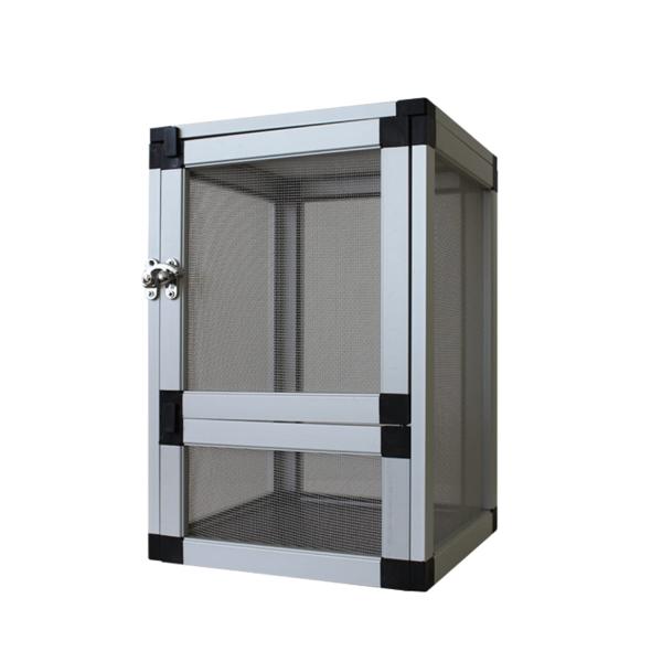 製品サイズ: ペットボックスのサイズ：20x20x30 CM、32x32x46 CM、42x42x66 CM、45x45x80 CM、50x50x100 CM、45x45x60 CMと60x60x120 CM高品質の素材: このペット用クレ...