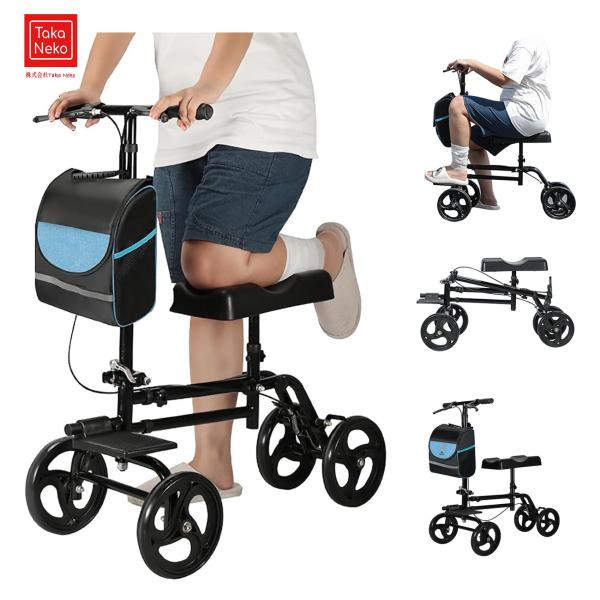 【アップグレードされたペダル付き歩行器】市販されている普通の手押し歩行器とは異なり、車椅子と脇松葉杖の機能を組み合わせてアップグレードされ、座ったり立ったりしながら滑走でき、屋内でも屋外でも簡単に滑走できます。【医療リハビリ用歩行器】この片...