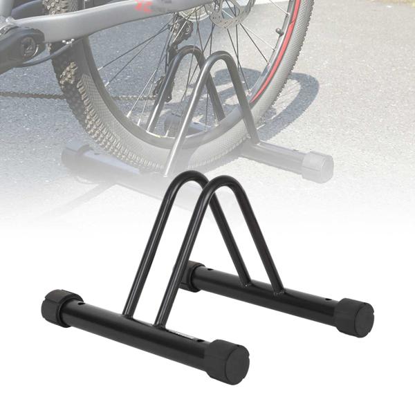??【高品質素材】: 自転車 スタンドは、軽量で耐久性があり、耐腐食性のある頑丈な管状鋼でできており、黒い防錆粉体塗装が施されているため、フロアの自転車スタンドが何年も安定します、使用の。??【強力な構造】細かい四角と丸のスチールチューブで...