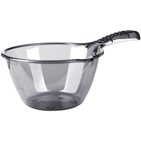 使いやすさにこだわったシンプルデザインの手桶。持ち手部分をくぼませたつかみやすい形でお湯を入れても安定。桶の部分とハンドル部分との間に継ぎ目がない一体型なので汚れがつきにくい。防カビ加工で日々のお手入れが簡単。同シリーズの湯おけに重ねてすっ...