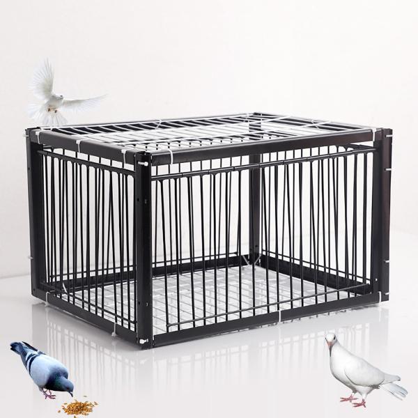 【天窓のデザインと四方の垂直ストリップ入り口】鳩トラップ 鳩の入り口ドアは、侵入のみでき、出られないように設計されています。ハトは簡単にドアに入ることができますが、ドアを通って出ることはできません。これはハトの繁殖に非常に役立ち、ハトの自由...
