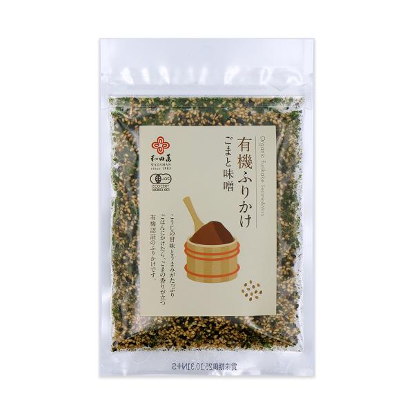 内 容 量：30g原 材 料：有機いりごま （国内製造) 、有機味噌パウダー、食塩、あおさ、（一部にごま・大豆を含む）保存方法：直射日光・高温多湿をさけ常温で保存賞味期限：製造日より6ヶ月アレルギー表示：大豆、ごま-------------...