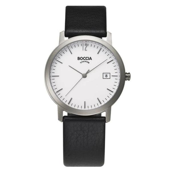 クォーツムーヴメント搭載ピュアチタニウムケースミネラルガラスレザーベルトデイト表示３気圧防水メーカー保証付きケース直径　約３４ミリケース厚さ　約７ミリバンド幅１８ミリ重さ約２３グラム※入荷時などにより、急な仕様変更がある場合が御座います。何...