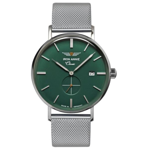 生産国：ドイツスイス製クォーツ・ムーヴメント搭載RONDA6004ムーブメントステンレスケースステンレスのミラネーゼベルトミネラルガラス長短針に夜光スクリューバック５気圧防水メーカー保証付きケース直径　約４０ミリケース厚さ　約９ミリバンド幅...