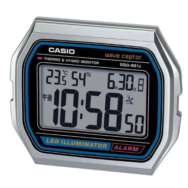 電波受信インジケーター（電波受信状況をレベル表示）電波受信マーク表示（電波受信状況をマーク点灯でお知らせ）電子音アラーム（5段階で変化）止めても止めてもまた鳴るスヌーズ機能（約5分おきに最大7回繰り返す）月・日・曜日表示フルオートカレンダー...